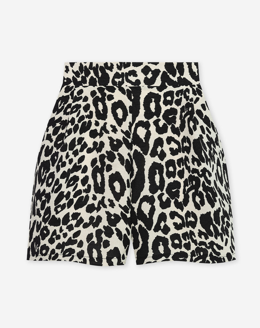 JULIE LEOPARD SHORTS BEIGE | Most Wanted