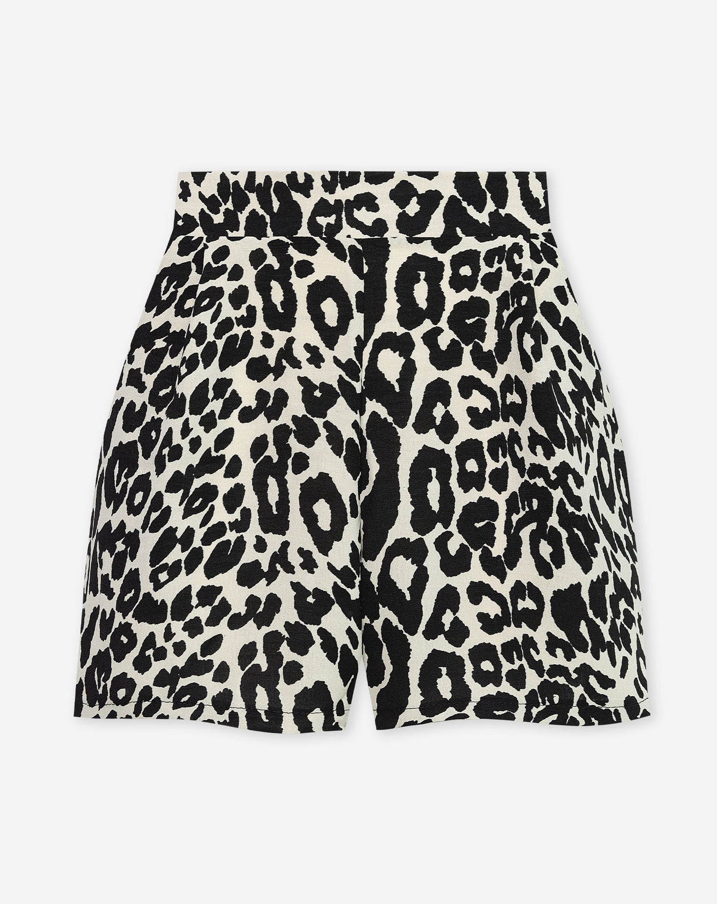 JULIE LEOPARD SHORTS BEIGE | Most Wanted