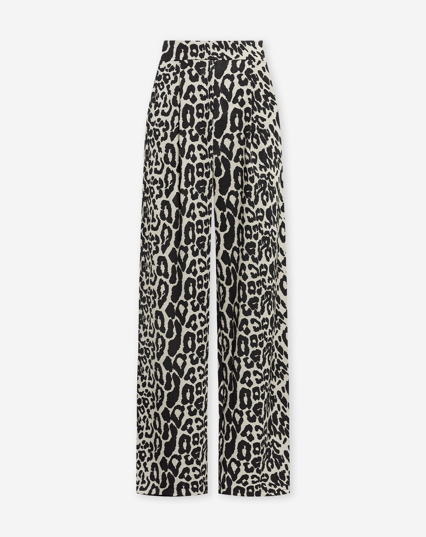 JULIE LEOPARD PANTALON PETITE BEIGE | Most Wanted