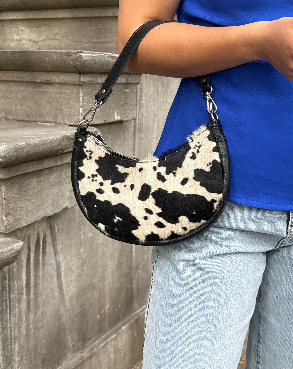 GRACE COW BAG ZWART | Most Wanted