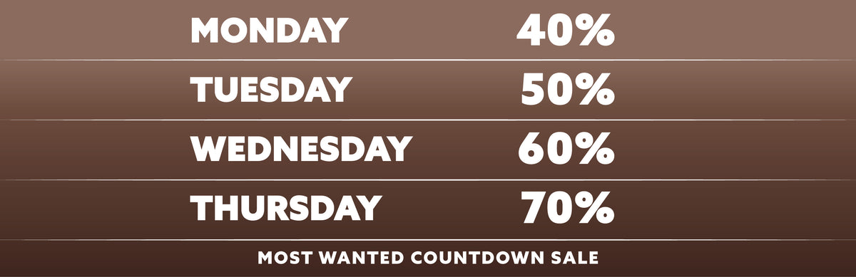 Countdown Sale - 2026 Page 4 | Most Wanted