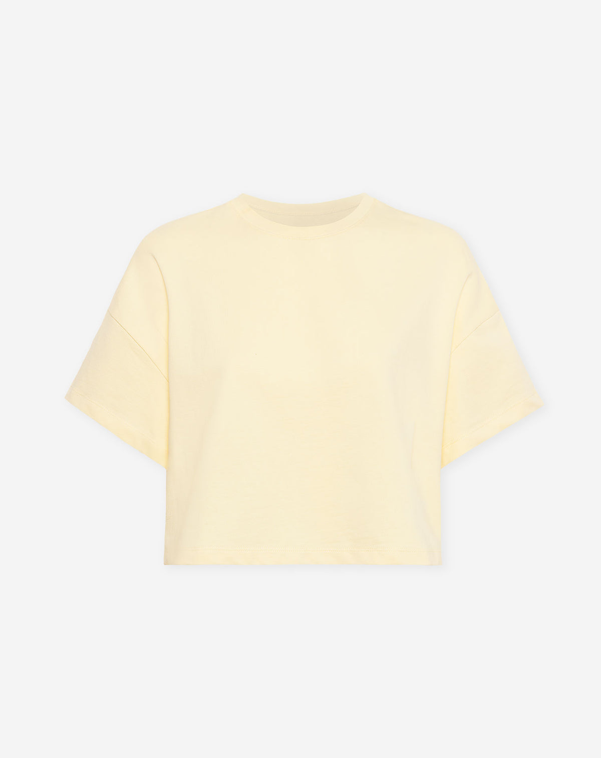 SOLID CROPPED SWEAT TEE BOTERGEEL | Most Wanted