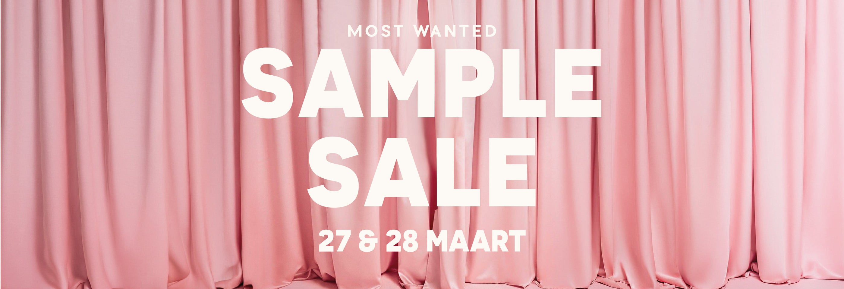 Sample sale | Most Wanted